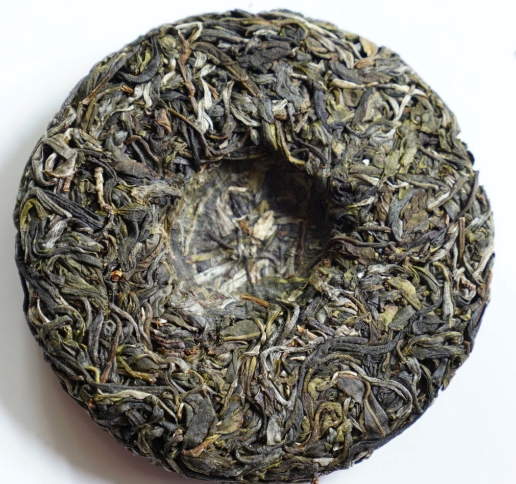 2023 Yiwu Mahei Arbor Tree Sheng Pu-erh Tea 100g cake – Meimei Fine Teas