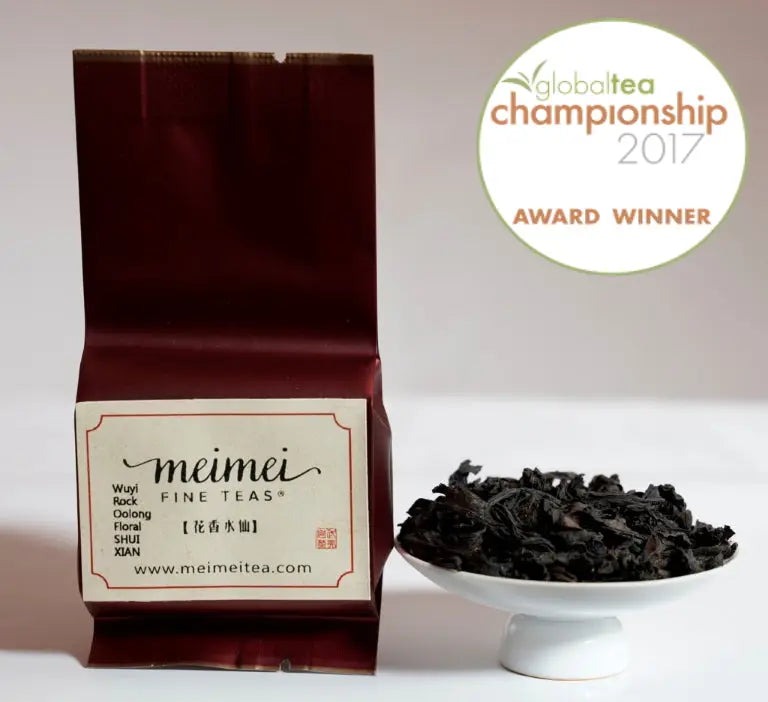 Tea Spotlight: Award Winning Floral Shui Xian Oolong Tea – Meimei Fine Teas